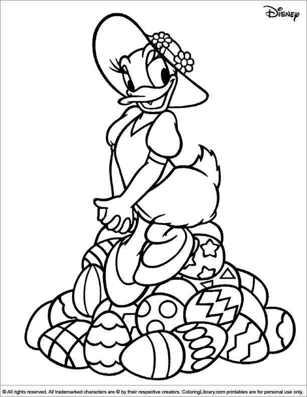 Disney Easter Coloring Pages To Print Disney Easter Coloring Pages To Print